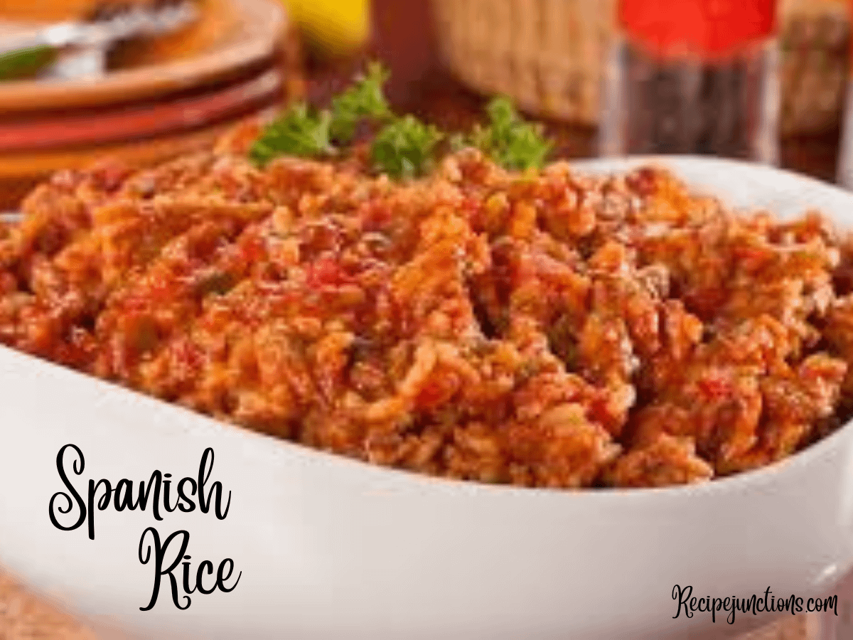 Spanish Rice Recipe Recipejunctions